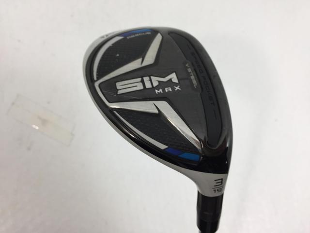 【中古ゴルフクラブ】テーラーメイド SIM MAX (シム マックス) レスキュー 2020 (日本仕様) KBS MAX85 JP スチール U3【14日間返品OK】