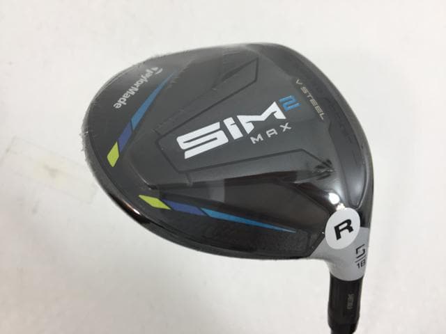【中古ゴルフクラブ】【未使用品】テーラーメイド SIM2 MAX (シム2 マックス) フェアウェイ 2021 (日本仕様) TENSEI BLUE TM50 5W【14日間返品OK】