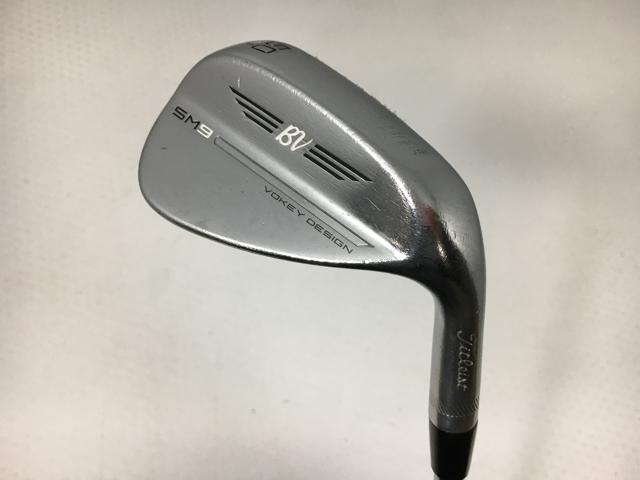 【中古ゴルフクラブ】タイトリスト ボーケイ ウェッジ スピンミルド SM9 (ツアークロム)50.08F(日本仕様) D/G AW【14日間返品OK】