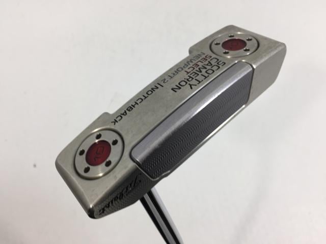 【中古ゴルフクラブ】タイトリスト スコッティ・キャメロン セレクト ニューポート2 ノッチバック 2016 オリジナルスチール パター【14日間返品OK】
