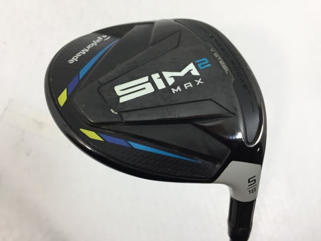 【中古ゴルフクラブ】テーラーメイド SIM2 MAX (シム2 マックス) フェアウェイ 2021 (日本仕様) TENSEI BLUE TM50 5W【14日間返品OK】