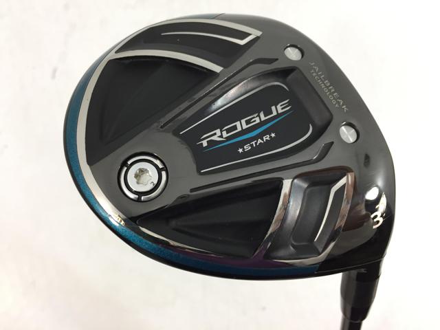 【中古ゴルフクラブ】【美品】キャロウェイ ROGUE(ローグ) STAR フェアウェイ 2018 (日本仕様) Motore Speeder エボリューション4 FW50 3W【14日間返品OK】