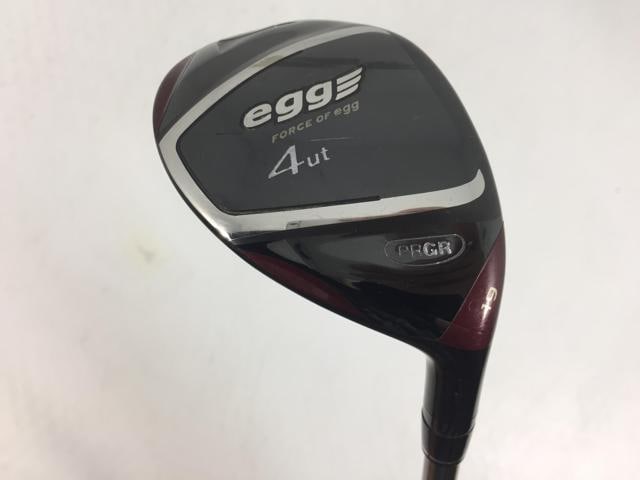 【中古ゴルフクラブ】プロギア NEW egg (赤エッグ) ユーティリティ 2017 UST マミヤ ATTAS EZ370-75 U4【14日間返品OK】