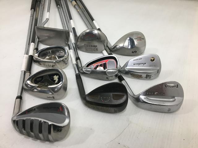 【中古ゴルフクラブ】各種メーカー メガ盛りセット 各種スチール/カーボン 【14日間返品OK】