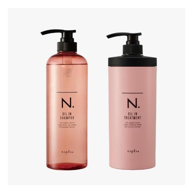 N. オイルインシャンプー 750mL＆N. オイルイントリートメント 650g