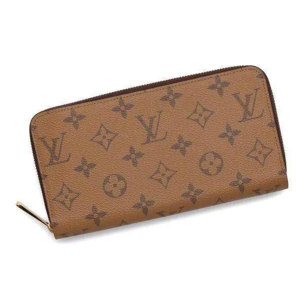 ルイヴィトン 財布 レディース LOUIS VUITTON モノグラムリバース ジッピーウォレット M82444