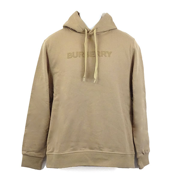 バーバリー フーディ メンズ BURBERRY ロゴプリント 8055317 キャメル サイズM