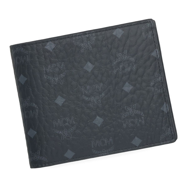 MCM 財布 二つ折りウォレット ヴィセトス オリジナル MXSAAVI01 ブラック