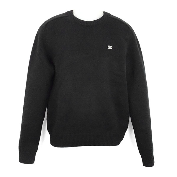 セリーヌ ニット メンズ CELINE クルーネックセーター 2AC85048T 38NO ブラック サイズM