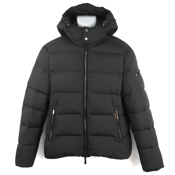 ムーレー ダウン メンズ MOORER BRETT-SKT ブレット ブラック サイズ50 XLサイズ相当