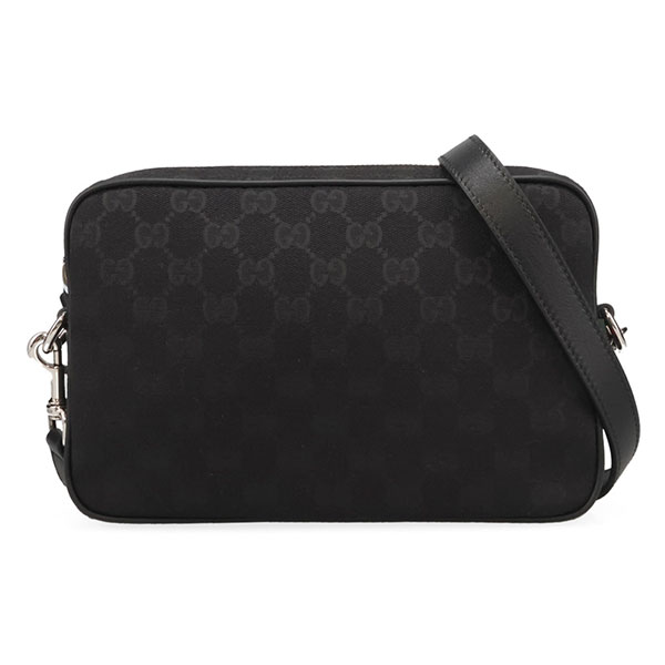 グッチ バッグ メンズ GUCCI GGキャンバス スモールクロスボディバッグ 834802 FAEPS 1060 ブラック