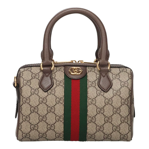グッチ バッグ レディース GUCCI オフィディア スモール ボストンバッグ 772053 96IWG 8745 ベージュ+ダークブラウン