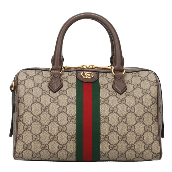 グッチ バッグ レディース GUCCI オフィディア ミディアム ボストンバッグ 772061 96IWG 8745 ベージュ+ダークブラウン