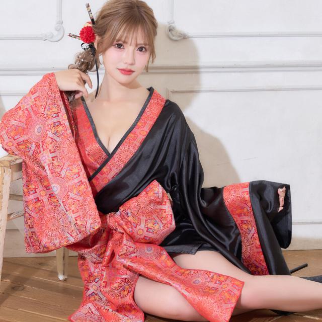 着物ドレス コスプレ ダンス衣装 アイドル風 女の子 和風ドレス 発表会 ステージ衣装 浴衣ドレス 祭り 和風 ダンス 衣装