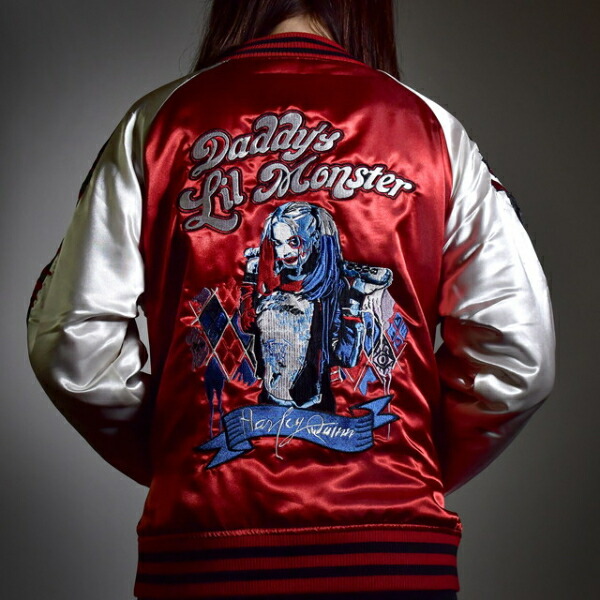 DC クレイジー ハーレイ・クイン スカジャン Ｌ ブルゾン