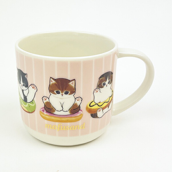 もふさんど mofusand スイーツにゃん マグ(ドーナツ) コップ 日本製の通販はau PAY マーケット - PERFECT WORLD TOKYO | au PAY マーケット－通販サイト