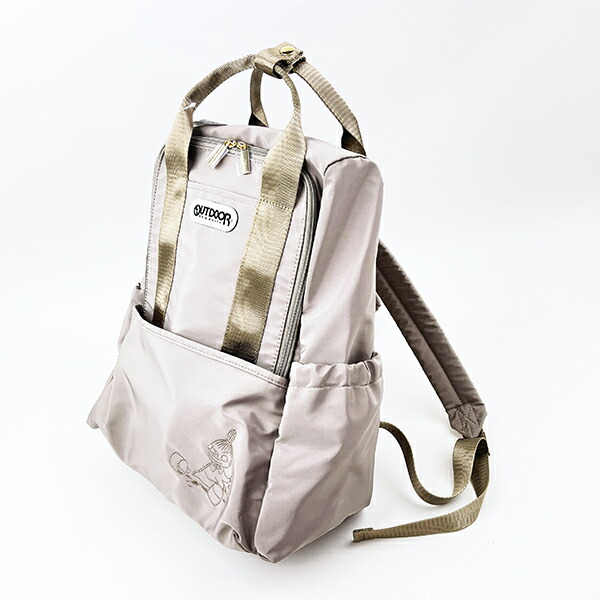ムーミン リトルミイ OUTDOOR PRODUCTS リュック ベージュ MOOMIN