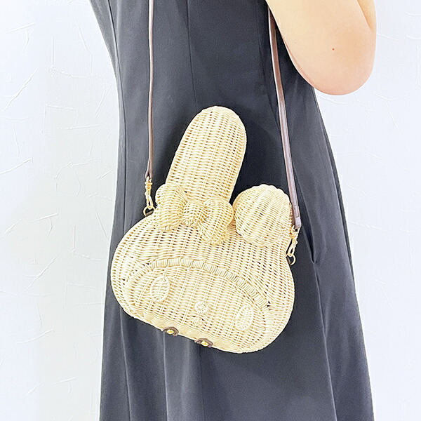 サンリオ マイメロディ ラタンバッグ ショルダーバッグ ACCOMMODE アコモデ Sanrio