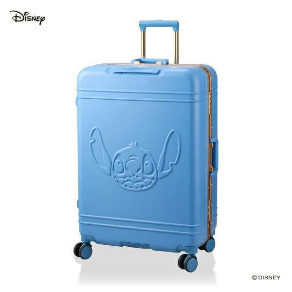 ディズニー スティッチ グリップマスタースーツケース (フレームタイプ) Disney