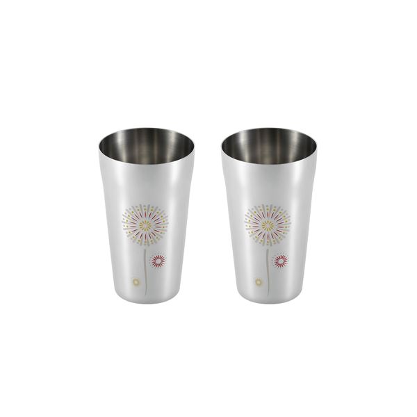 燕熟の技 感温ステンレスタンブラー 420ml 2P 花火 EJK-800の通販はau PAY マーケット - 西新オレンジストア | au PAY マーケット－通販サイト