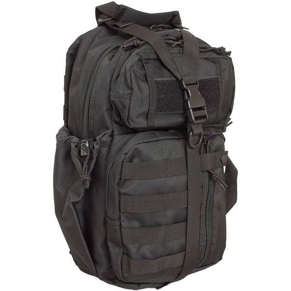 米軍 ワンショルダー バッグ カバン ブラック 水に強い防水加工布使用 アメリカ軍 レプリカ ミリタリーウェア ミリタリーバッグ