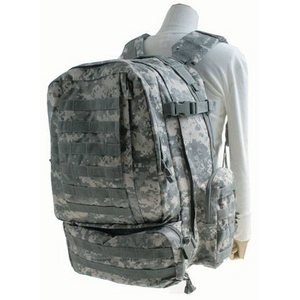 アメリカ軍 アサルト リュック カバン ラージ ACU カモ 迷彩 米軍 レプリカ ポリエステル キャンパス ミリタリーウェア 軍モノ