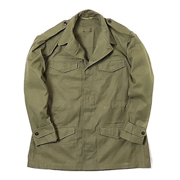 フランス軍放出 M47 フィールドジャケット 26 L相当 綿 未使用 デッドストック ミリタリージャケット ミリタリーウェア 軍モノ