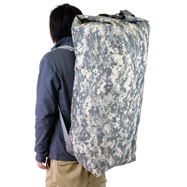 ROTHCO ロスコ ダッフルバッグ カバン ダブルストラップ GIタイプ ACUデジタル カモ 大容量 丈夫 撥水 ミリタリーバッグ 軍モノ