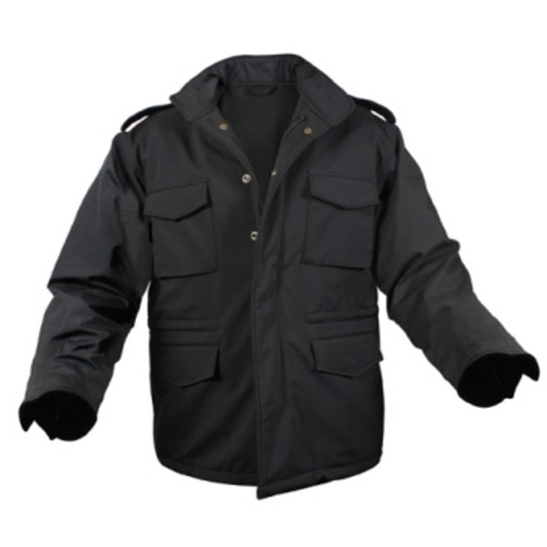 ROTHCO ロスコ ソフトシェル タクティカル M65 フィールド ジャケット L ブラック ミリタリーウェア 軍モノ アウター