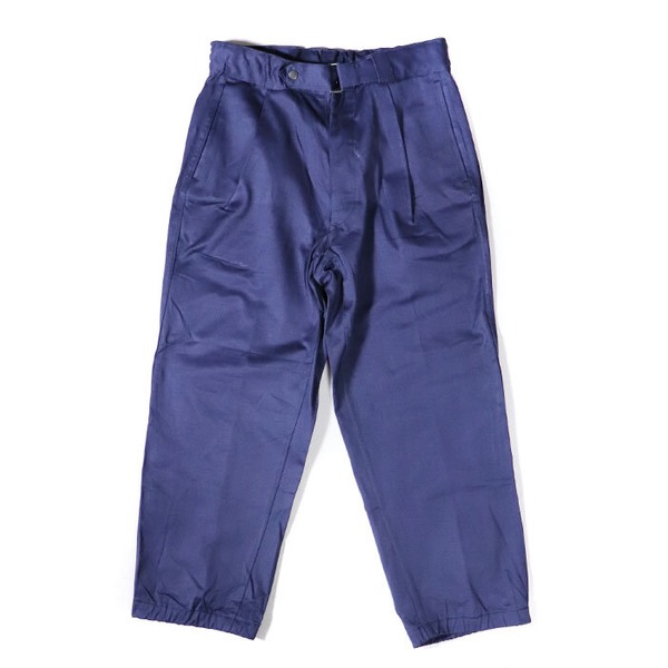 イタリア軍 放出 A.M.I ワークパンツ 96cm ネイビー 2 綿 コットン 伊軍 ミリタリーパンツ 軍パン 軍モノ ミリタリーウェア
