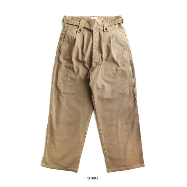 オーストリア軍 1960’s グルカ パンツ レプリカ 2 M相当 カーキ 綿100％ ミリタリーパンツ ミリタリーウェア 軍パン 軍モノ