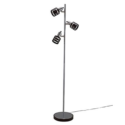 OHM オーム電機 06-1480 フロアスタンド 木枠 3灯 E17【電球別売】（沖縄・離島配送不可）