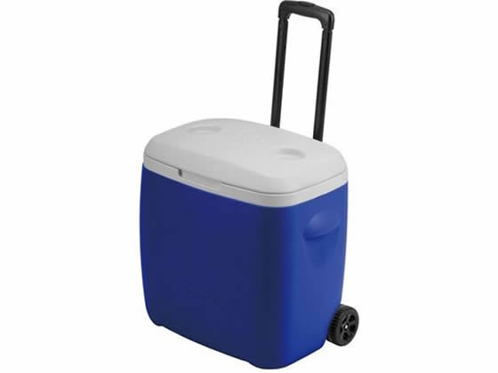 キャプテンスタッグ リガードホイールクーラー28L ブルー キャプテンスタッグ M-5281