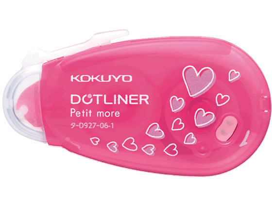 テープのり [ドットライナープチモア] (ハート柄) コクヨ ﾀ-D927-06-1の通販はau PAY マーケット - 西新オレンジストア | au PAY マーケット－通販サイト
