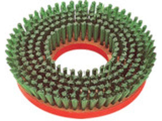 床洗浄機器 ポリシャー用 トーロンブラシ 14インチ 山崎産業 5009049