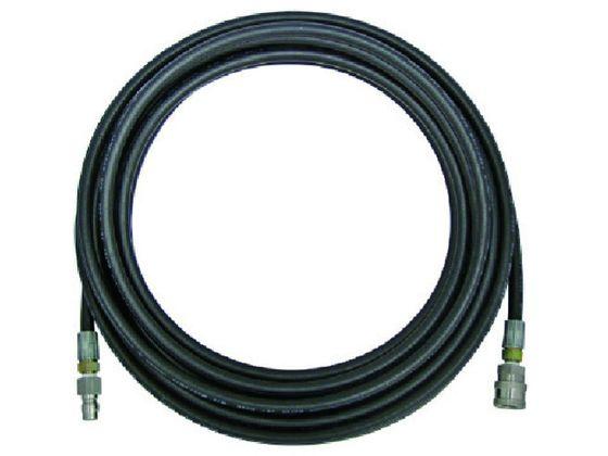 3／8高圧ホース 200V冷水・エンジン式 20m ワンタッチカプラ アサダ 8067655