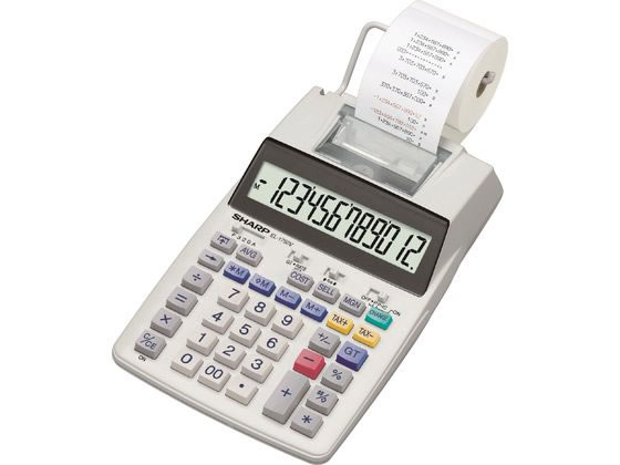 プリンタ電卓 シャープ EL-1750V