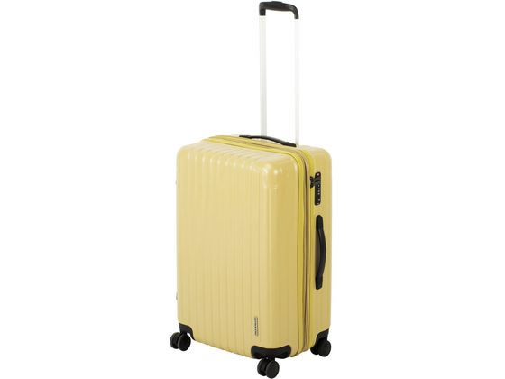 キャプテンスタッグ スーツケース(TSAロックWF) M カーキ パール金属 UV-89