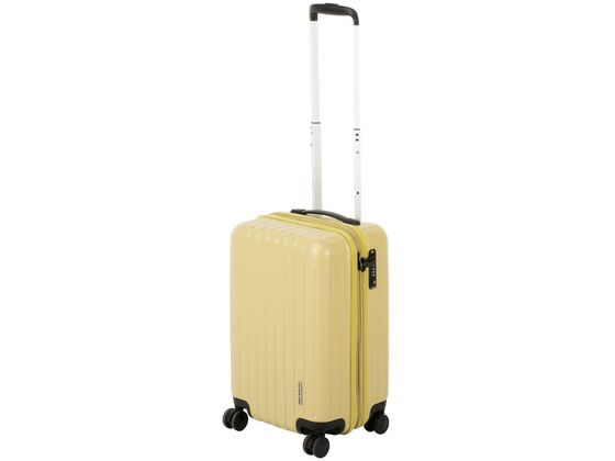 キャプテンスタッグ スーツケース(TSAロックWF) S カーキ パール金属 UV-90