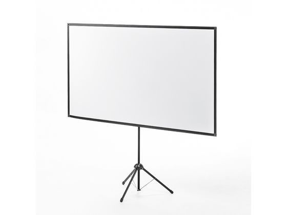 プロジェクタースクリーン 80型・三脚式 サンワサプライ PRS-SX80HD