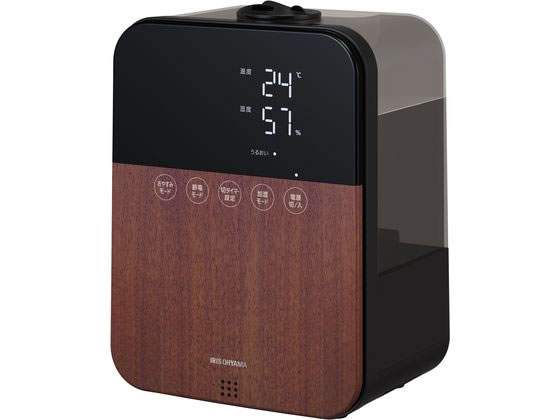 ハイブリッド式加湿器 木目 アイリスオーヤマ HDK-35-TM