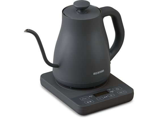 湯漏れ防止ドリップケトル 温調タイプ アイリスオーヤマ IKE-C800T-H