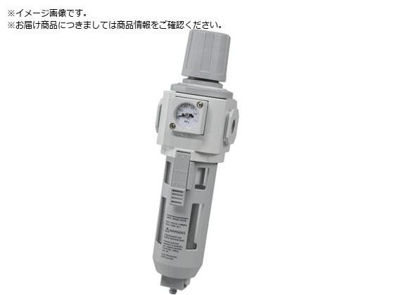 フィルタレギュレータ ブラケット、角型圧力計付 EFR3-08-BD ＴＡＩＹＯ 5212504