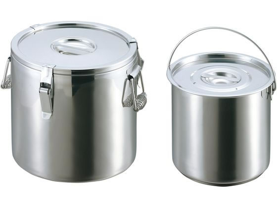 ステンレス 二重保温食缶 30cm 江部松商事 8873100