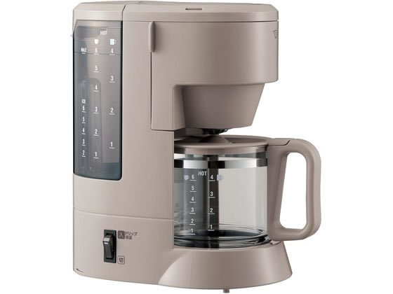 コーヒーメーカー グレイッシュブラウン 象印 EC-MA60-TZ