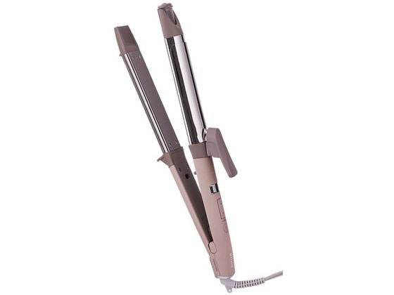 ヘアアイロン 2WAY プロテクトイオン 32mm ベージュ テスコム TW753A-C
