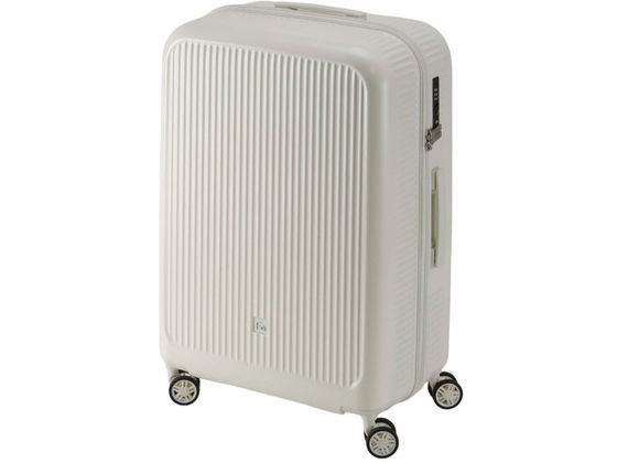 アウラ スーツケース 4輪キャリーM 59cm クリーム