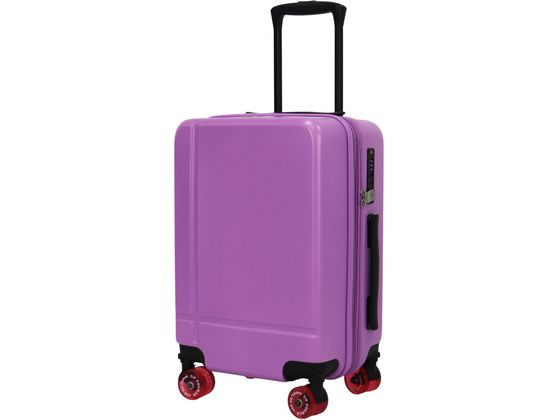 カラーフット拡張キャリーケース ピンク Sサイズ