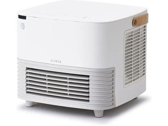 人感センサー付 セラミックファンヒーター シロカ SHCF151