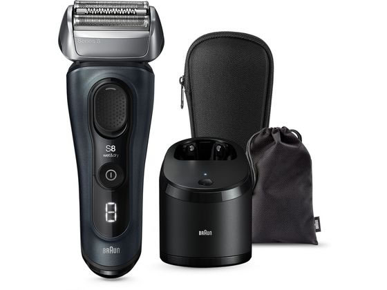 3枚刃シェーバー シリーズ8 グレー ブラウン 8563CC-V